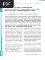 Upper GI Endoscopy Report Template | PDF | Stomach | Endoscopy