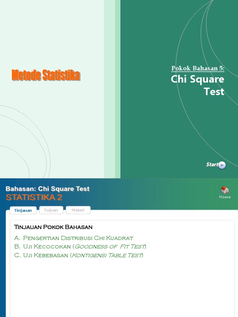 Materi 11 Uji Chi-Square | PDF
