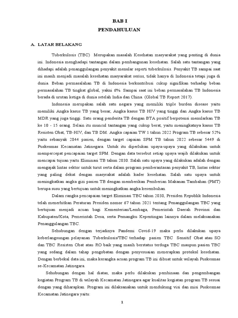 Pedoman TB 2023 | PDF | Pengembangan Diri