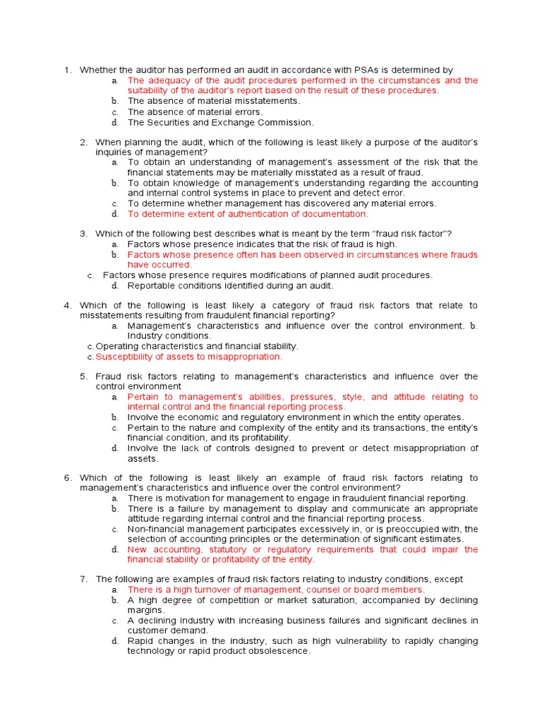 4AT | PDF | Audit | Internal Control