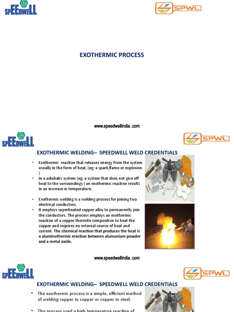 Exothermic Welding Process Overview | PDF | Applied And ...