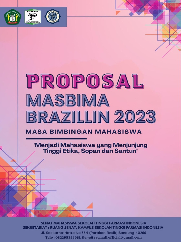 Proposal Masbima Brazillin Pusdik Armed | PDF
