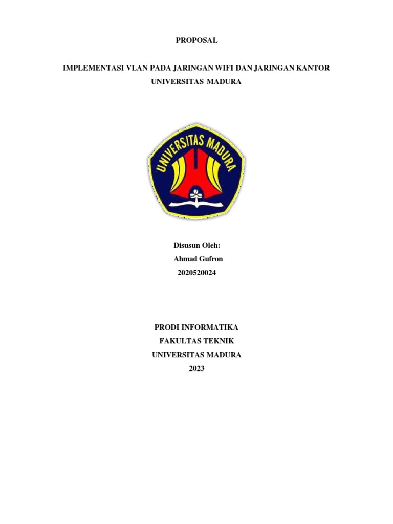 Implementasi Vlan Pada Jaringan Wifi Dan Jaringan Kantor | PDF