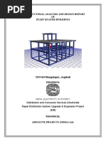 Structural Analysis Report of Residential Building | PDF | Concrete ...