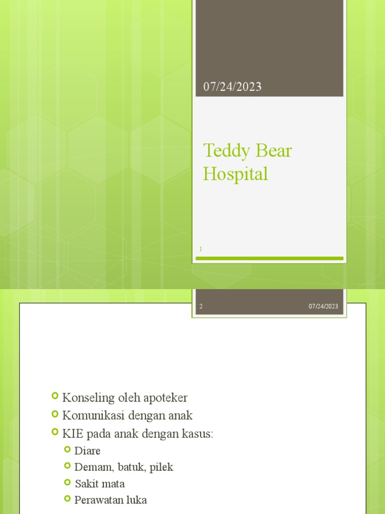 Teddy Bear Hospital | PDF