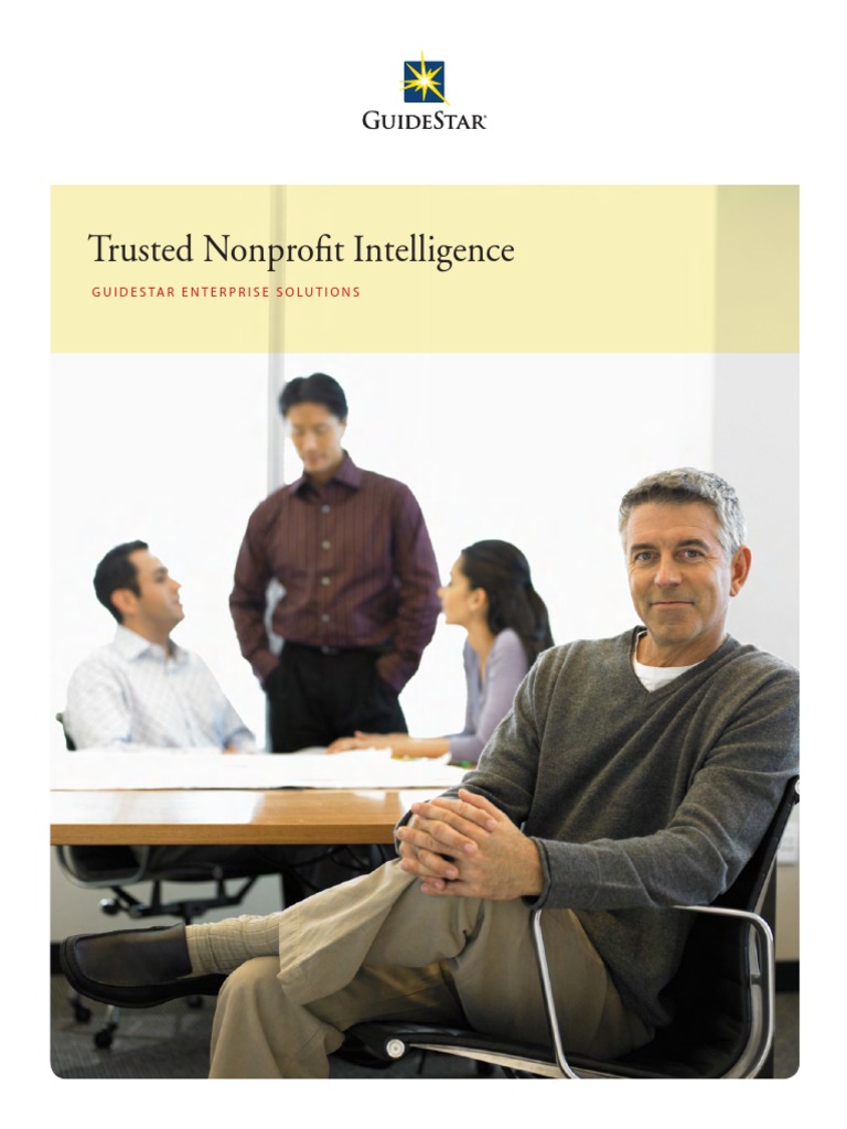 Guidestar | PDF | Nonprofit Organization | Charitable Organization
