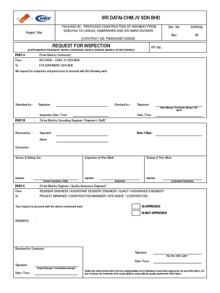 Appendix 2 - Checklist | PDF | Quality Assurance | Business