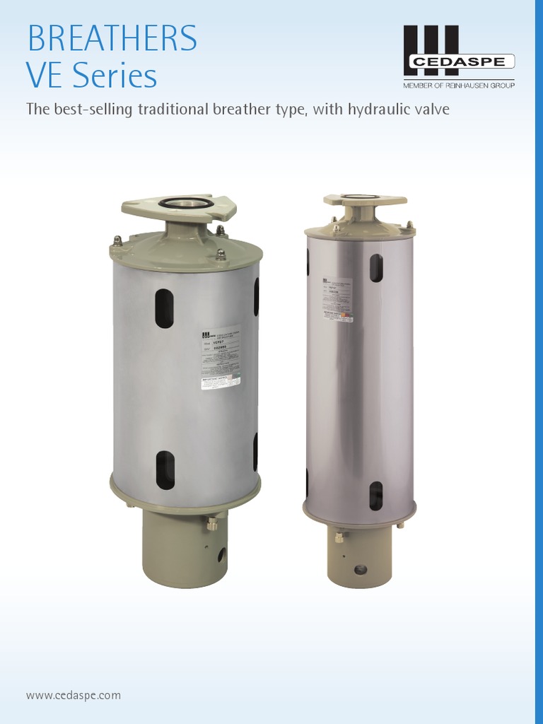 CEDASPE® VE Catalogue | PDF | Humidity | Valve