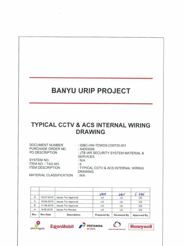 CCTV & ACS Wiring Diagram | PDF | Computing | Physical Layer Protocols
