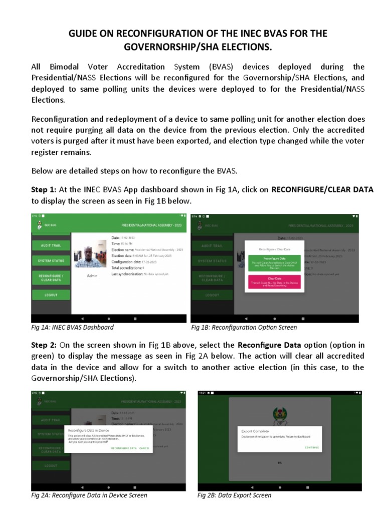 BVAS Reconfiguration | PDF | Software | Computing