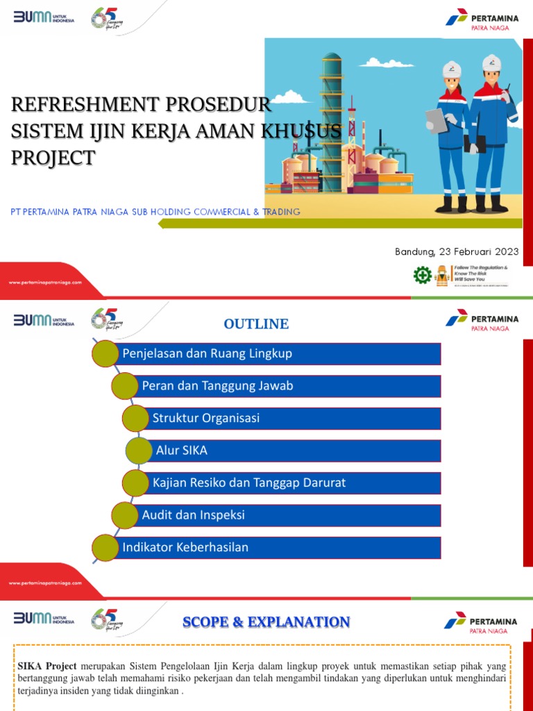 07 Refreshment Prosedur SIKA Project | PDF