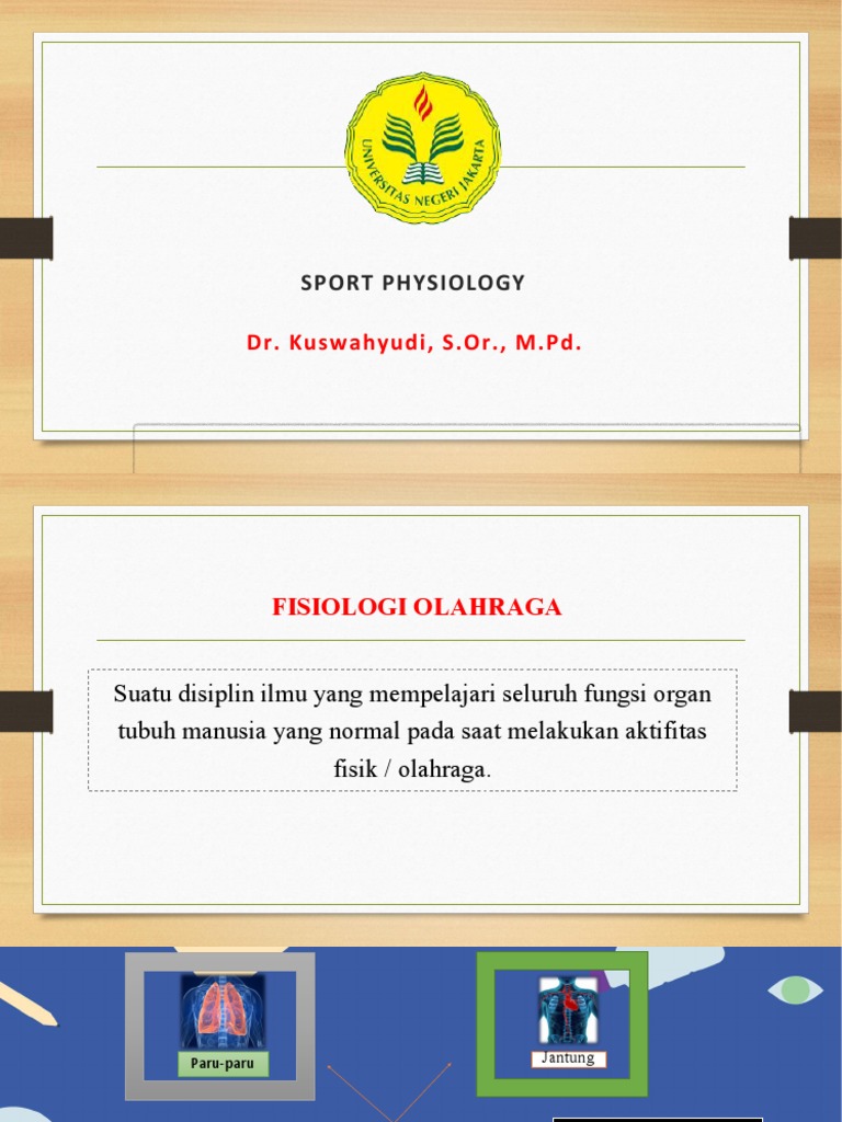 Materi 3 - Sport Physiology | PDF