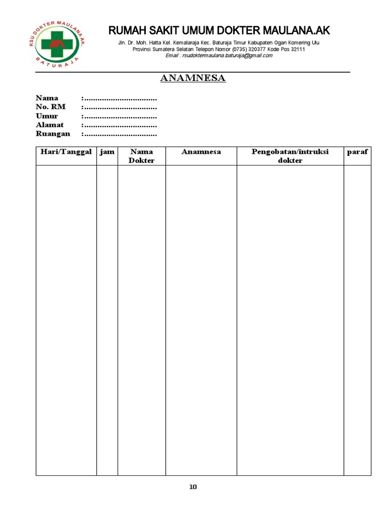 ANAMNESA | PDF