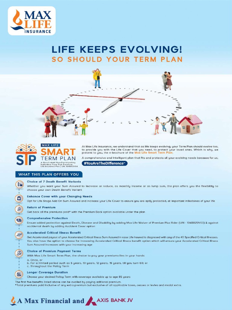 Smart Term Plan Leaflet | PDF