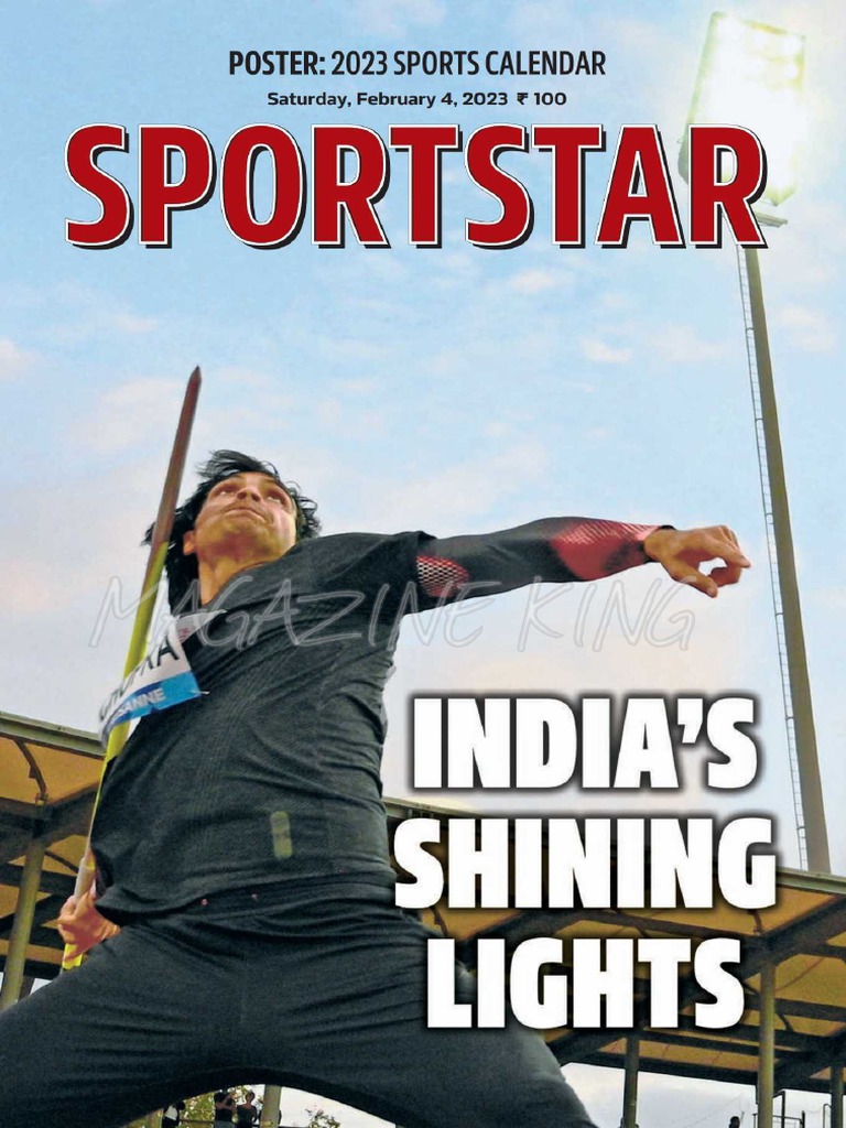 Magazines Sportstar 06-02-2023 | PDF