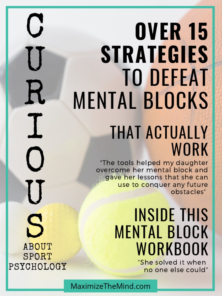 Mental Block Workbook | PDF | Perfectionism (Psychology) | Anger