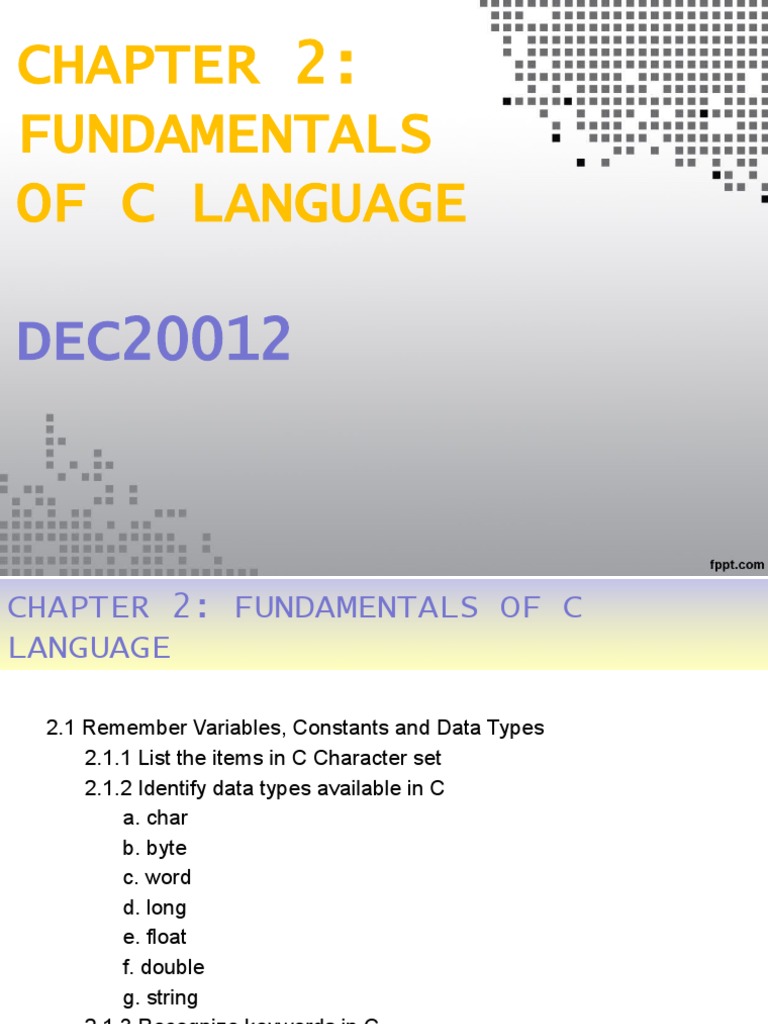 Chapter 20 Pdf Integer Computer Science Variable Computer Science 