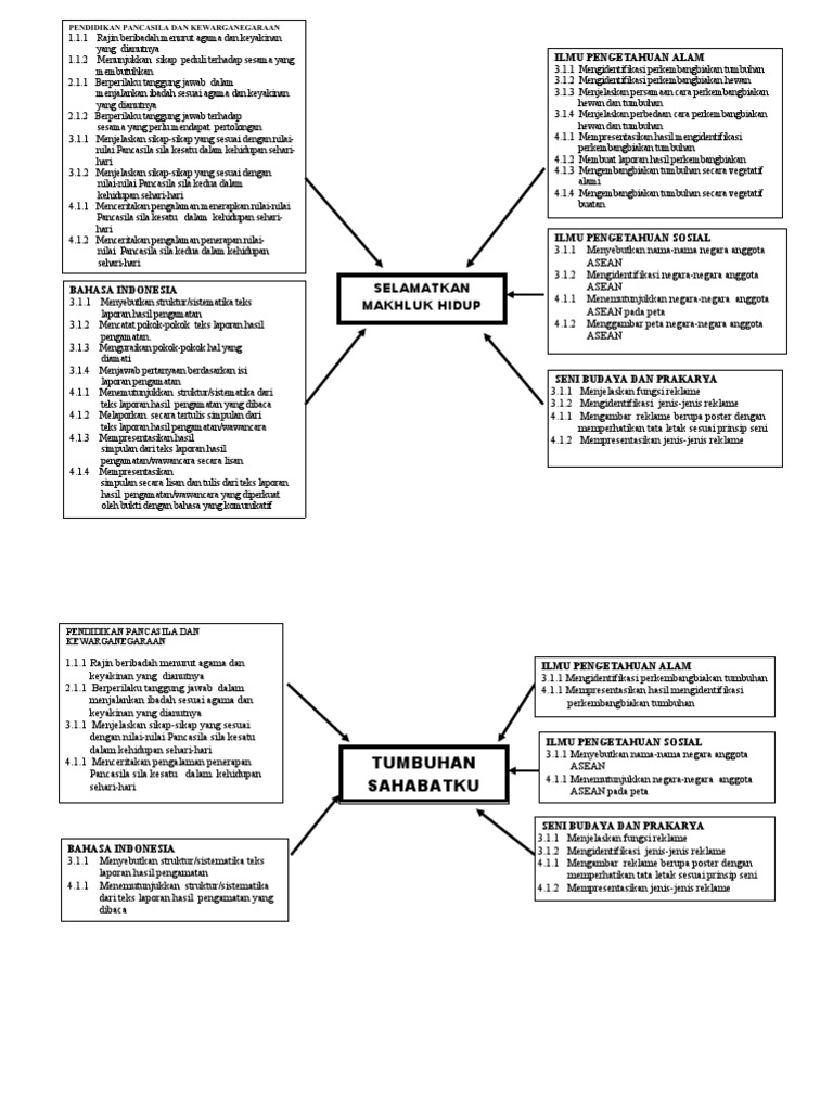 Jaringan Tema 6a Selamatkan Makhluk Hidup | PDF
