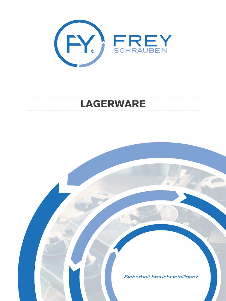 Lagerware Frey Schrauben | PDF
