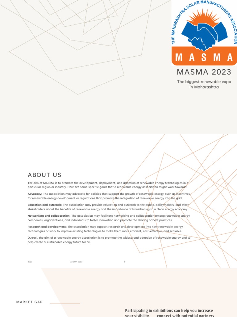 Masma 2023 Expo | PDF | Renewable Energy | Innovation