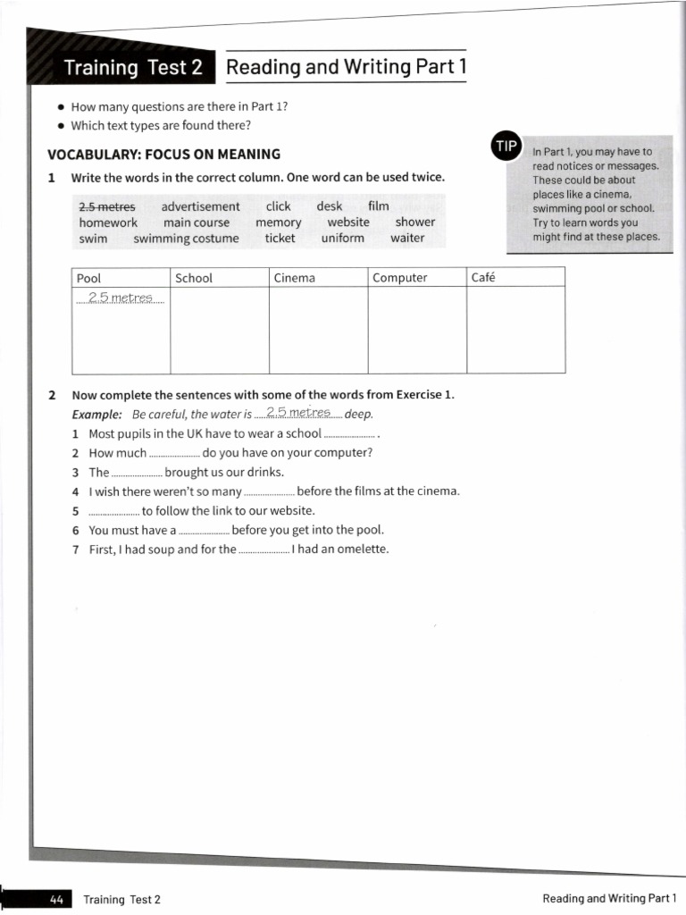 Reading Practice 2 | PDF