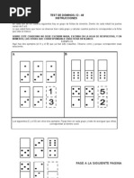Test Dominos 48D Completo | PDF
