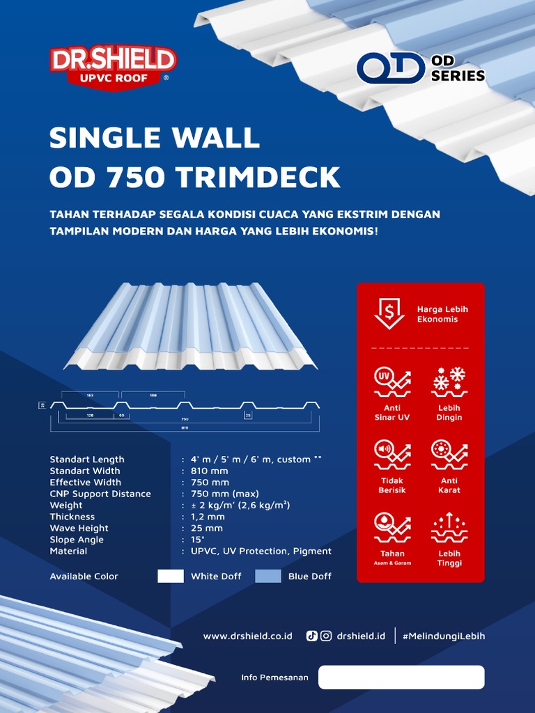 Drshield - Brosur Single OD - Trimdeck | PDF