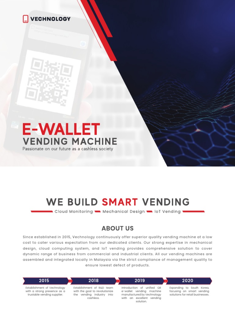 Ve Brochure | PDF | Vending Machine | Cloud Computing