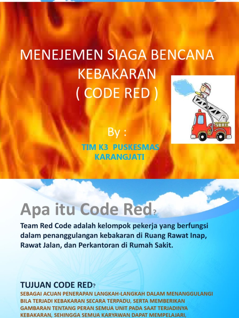 Materi K3 Code Red | PDF