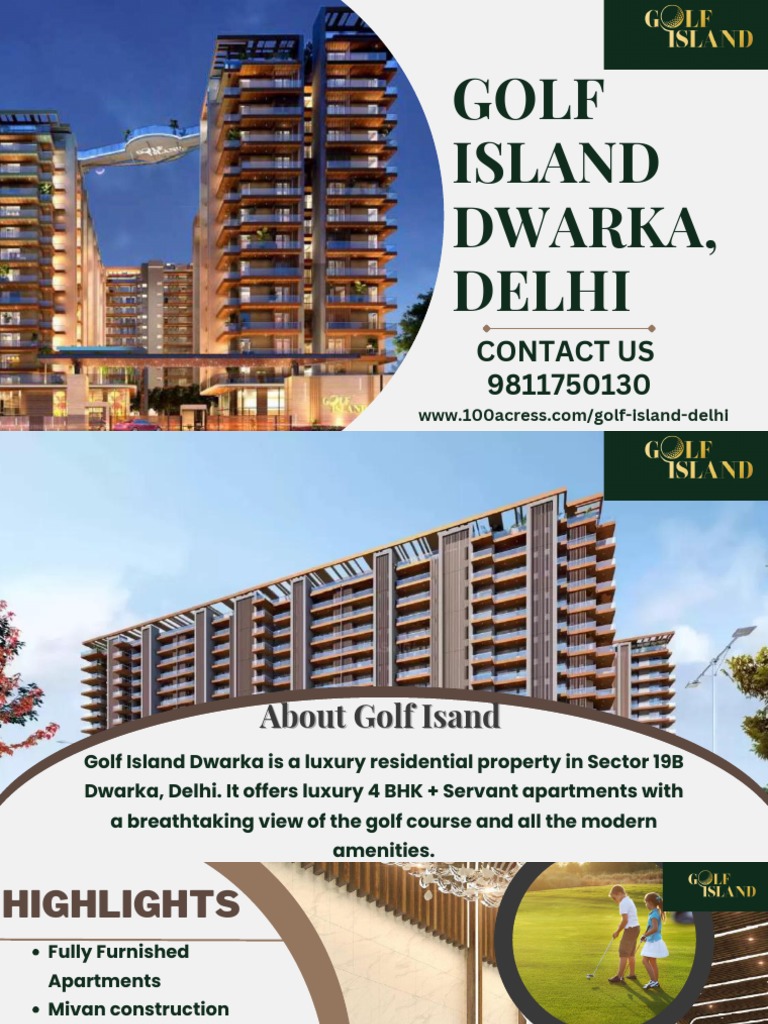 Golf Island Dwarka, Delhi | PDF | Finance & Money Management