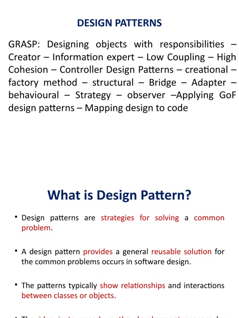 Ooad 4,5 | PDF | Software Design Pattern | Object Oriented Programming