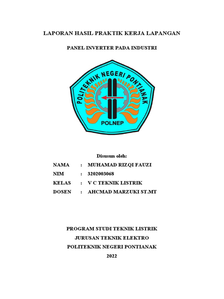LAPORAN HASIL PRAKTIK KERJA LAPANGAN M. Rizqi | PDF