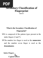 Henry Classification System With FBI Modifications | PDF | Fingerprint ...