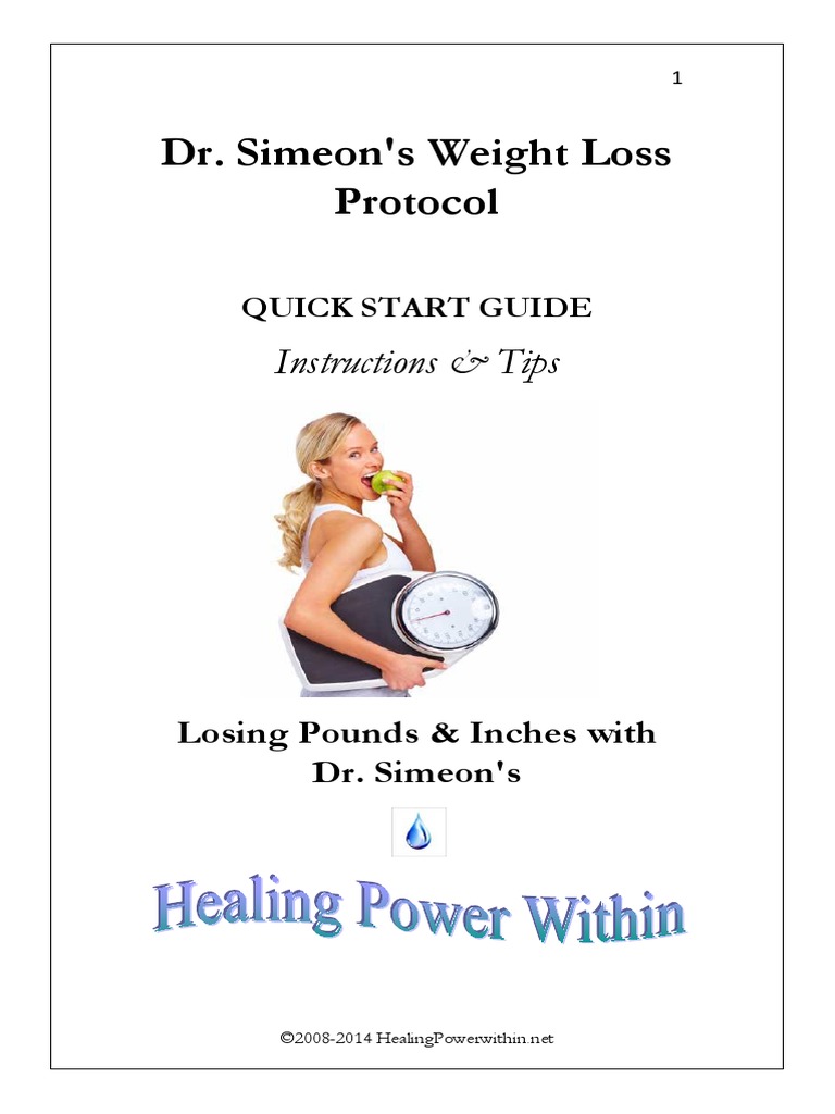 Dr-Simeons HCG Diet | PDF | Dieting | Weight Loss