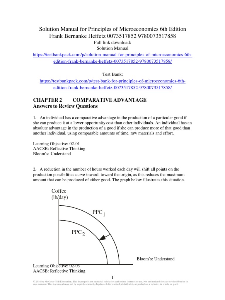 Principles of Microeconomics 6th Edition Frank Bernanke Heffetz ... Principles of Microeconomics 6th Edition Frank Bernanke Heffetz ...