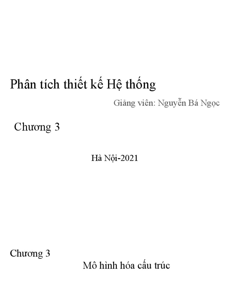 Ch03 MoHinhHoaCauTruc | PDF