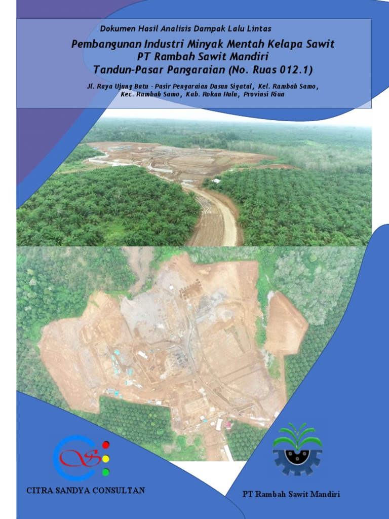 Dokumen Andalalin PT RSM 2023 | PDF | Sains & Matematika