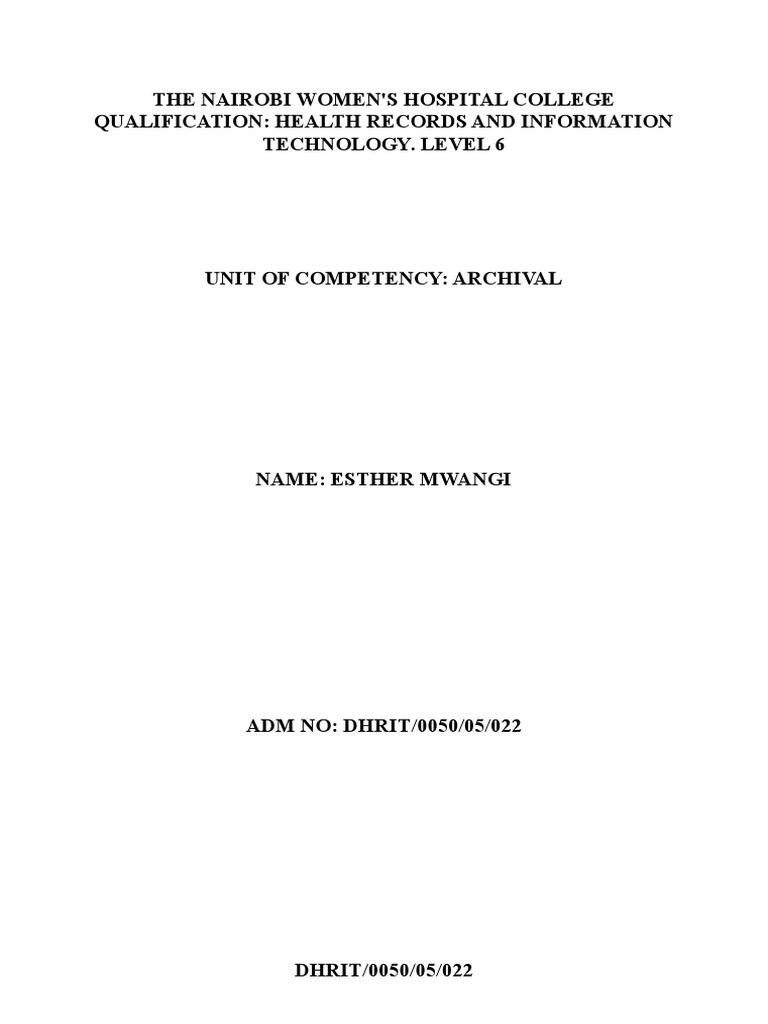 Archival | PDF | Records Management | Archive