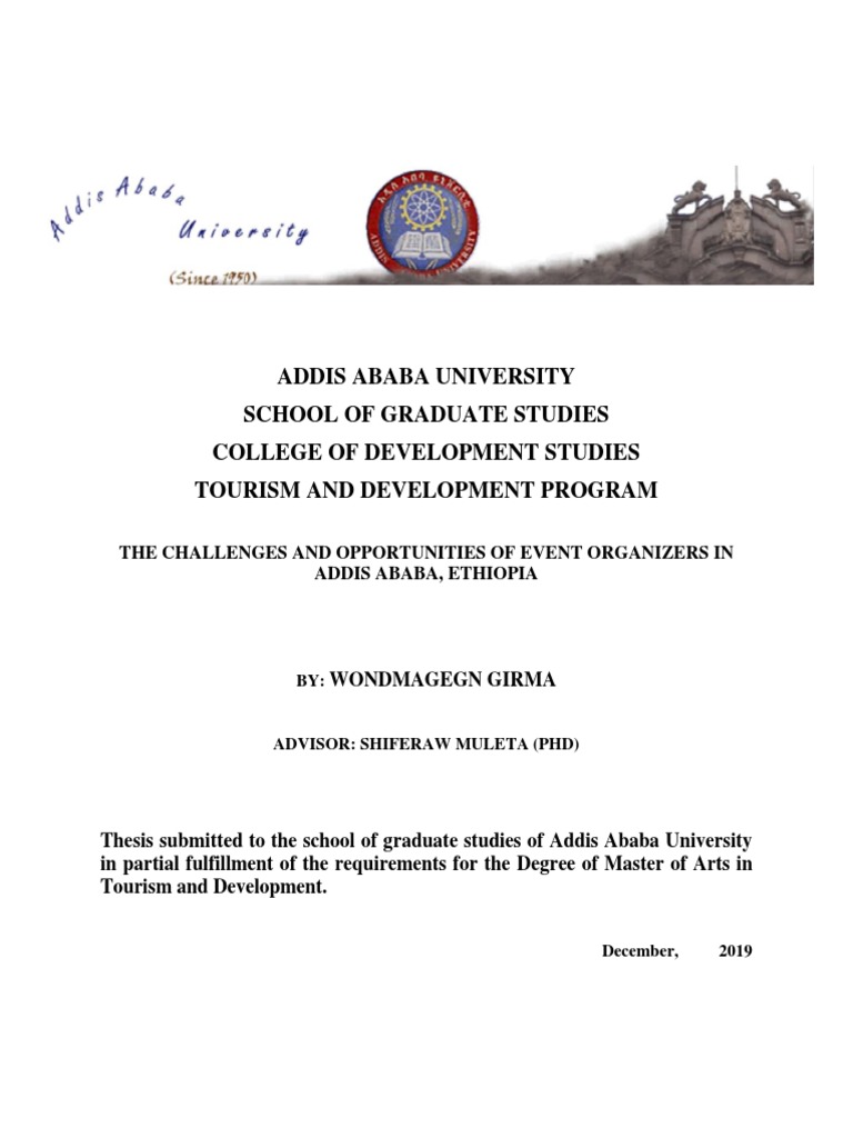 Event Organizers in Addis Ababa | PDF | Tourism