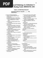 CDR Table | PDF | Memory | Dementia