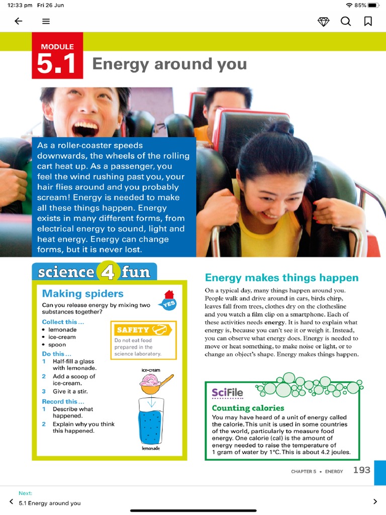 Pearson 8 Science Textbook CH 5 | PDF