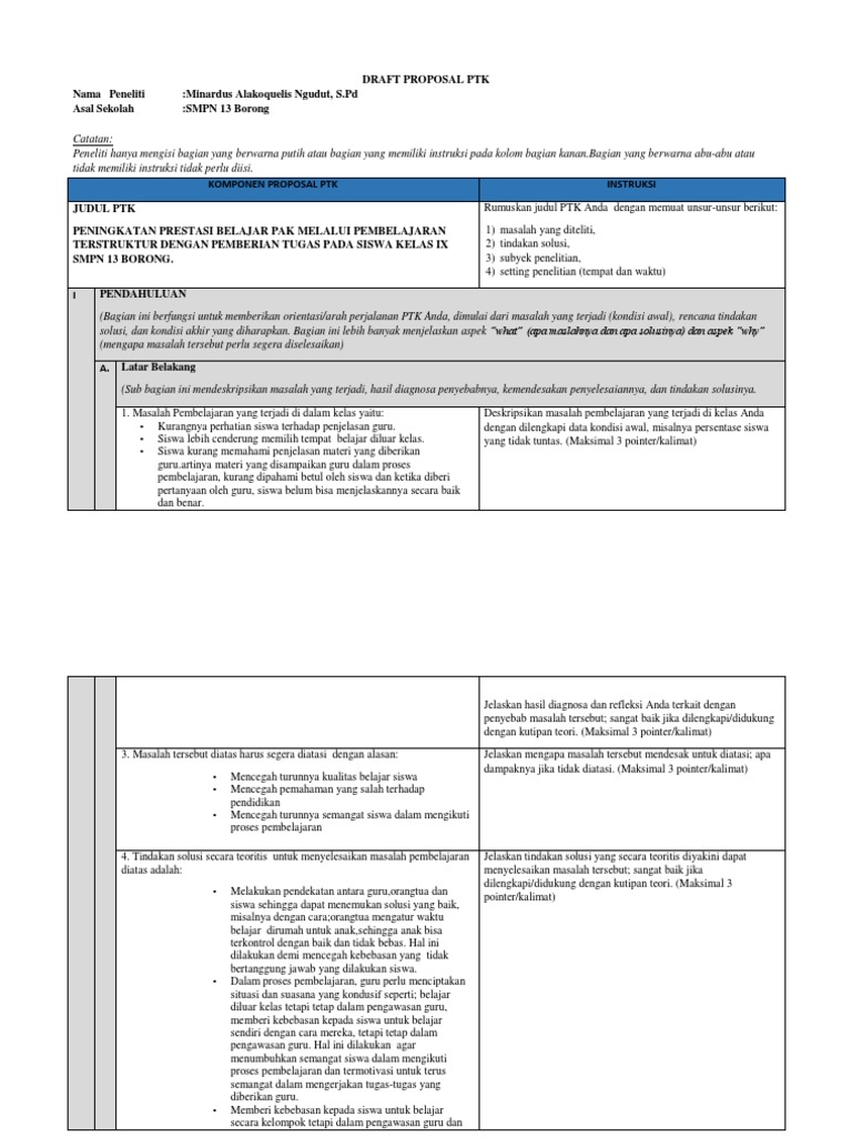 PROPOSAL PTK - Compressed | PDF