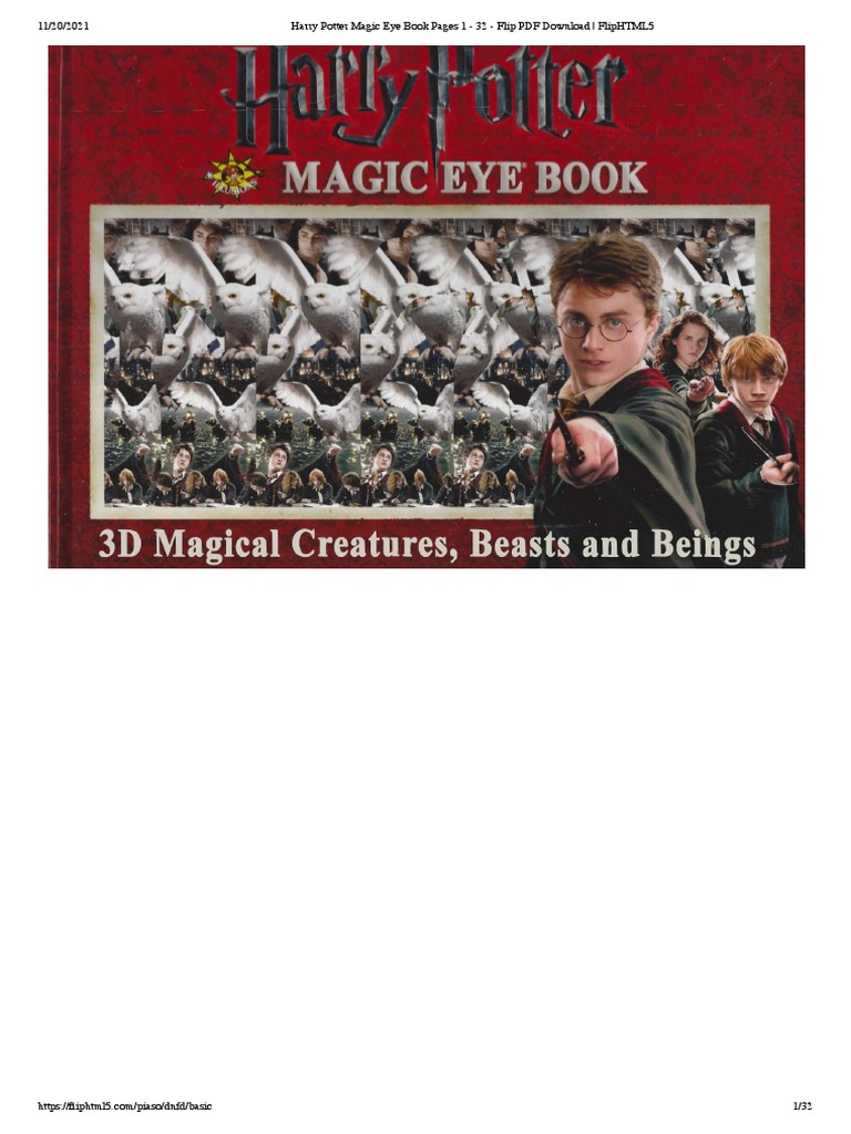 Harry Potter Magic Eye | PDF | Harry Potter | Contemporary Fantasy Novels
