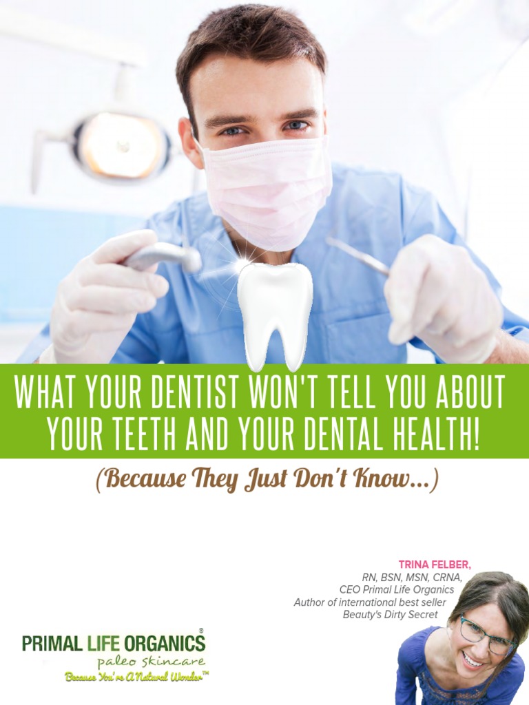 Trina Felber Dental Health Ebook | PDF | Tooth Enamel | Oral Hygiene