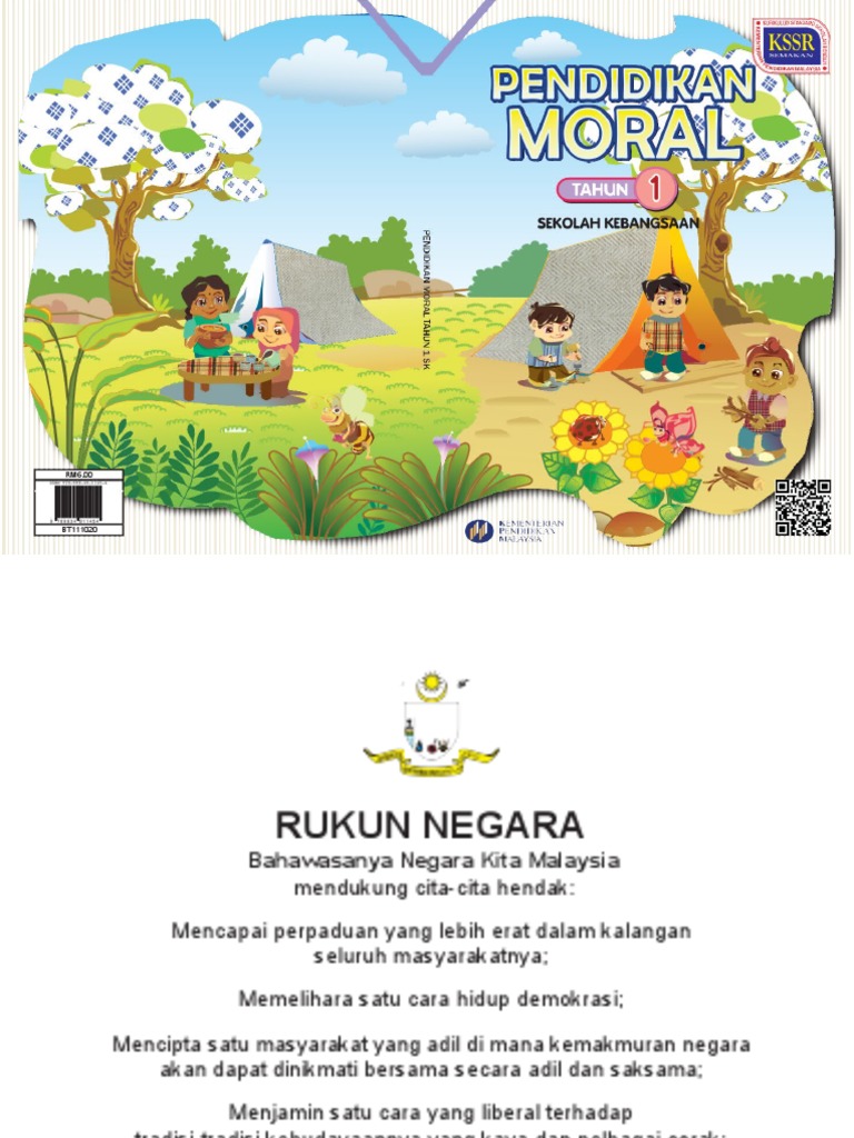 Tahun 1 Pendidikan Moral (Buku Teks) | PDF