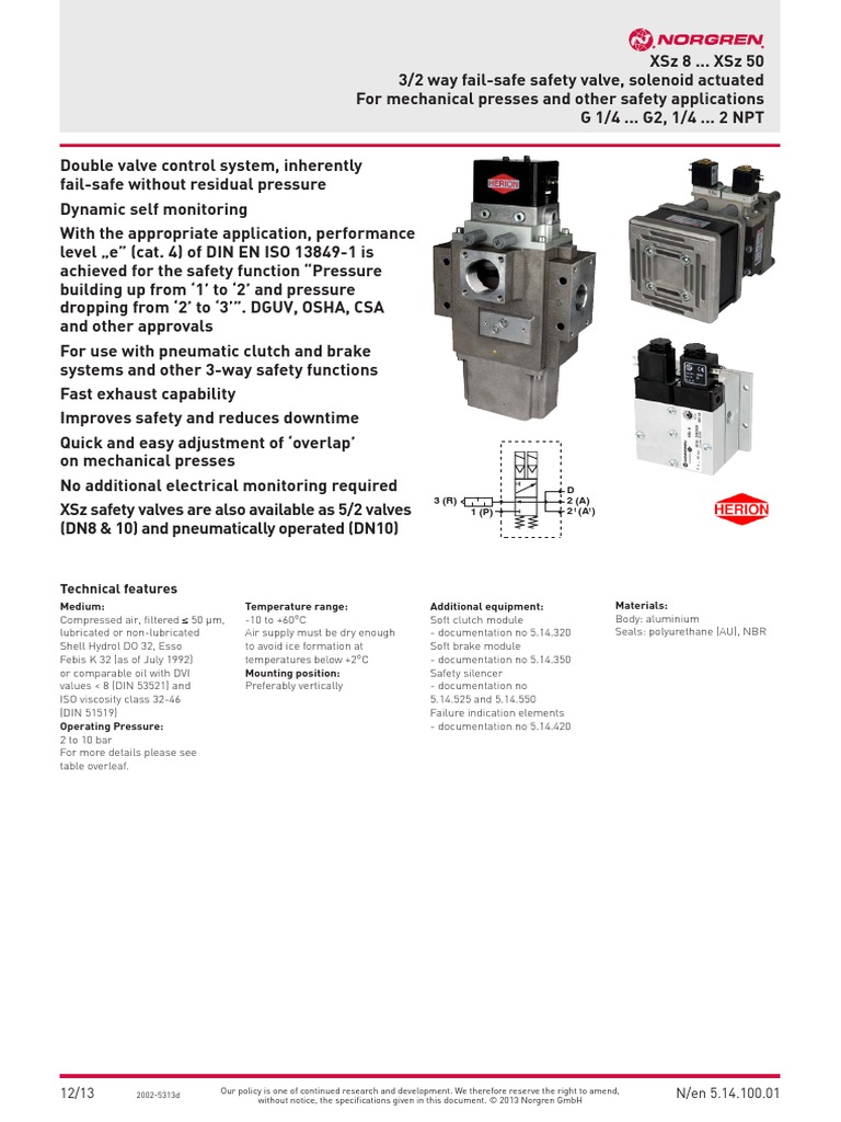 N en 5 14 100 XSz8 XSz50 | PDF | Alternating Current | Valve