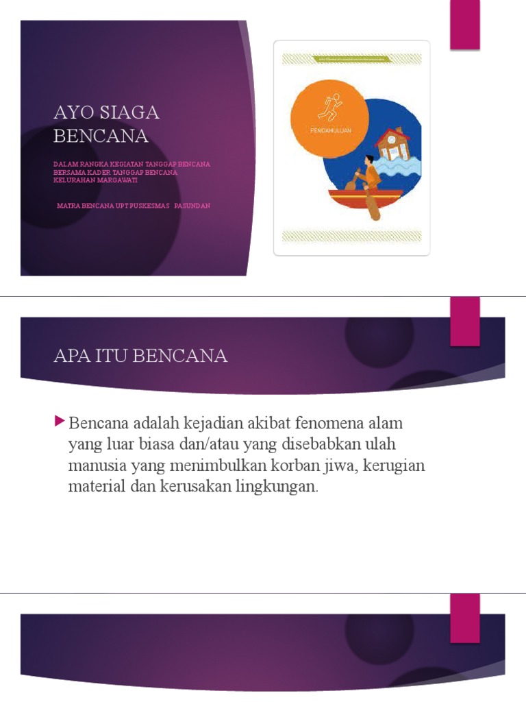 Ayo Siaga Bencana | PDF