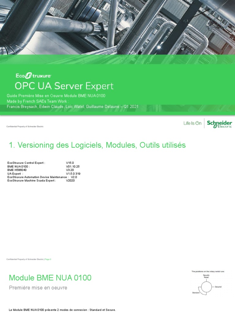 Guide de mise en œuvre du BME NUA 0100 | PDF | Internet | Internet et Web