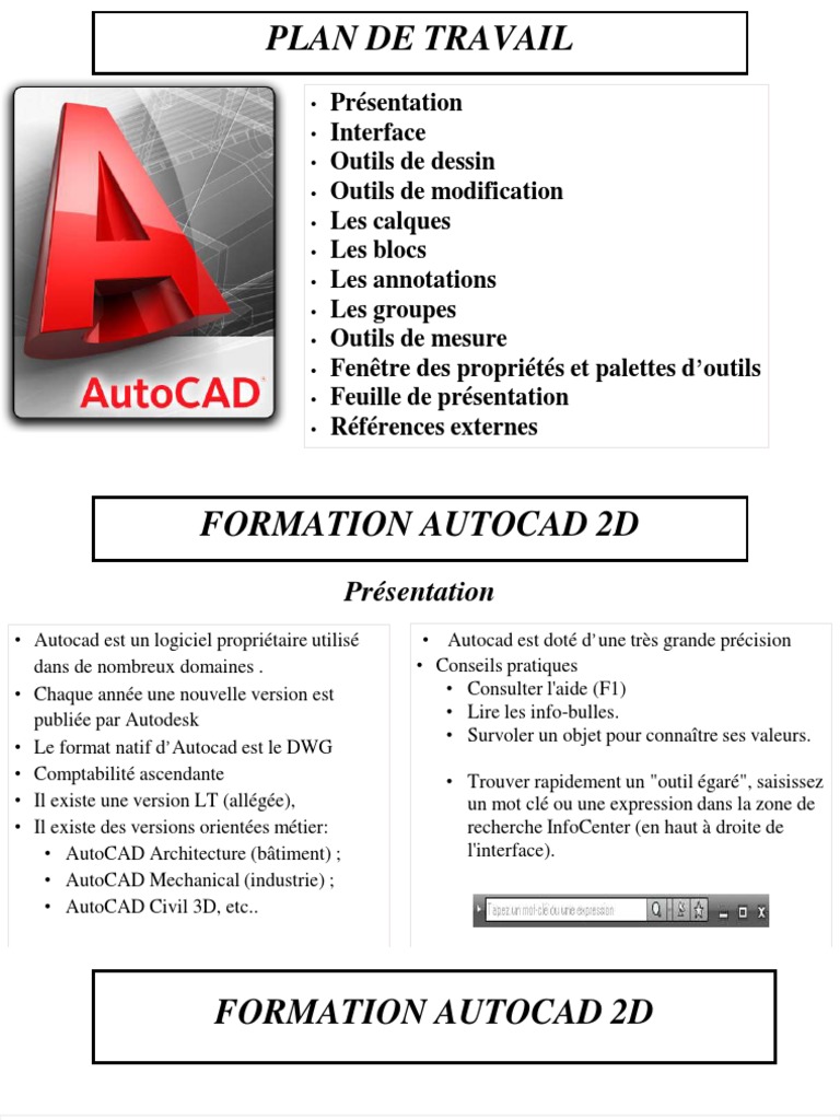 Cours AUTOCAD | PDF | AutoCAD | Logiciel