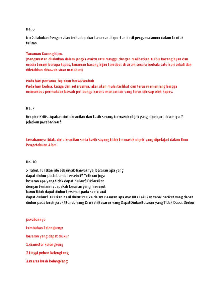 Ulangan Harian IPA Muhammad Nafis Rizqullah Kelas 7D | PDF